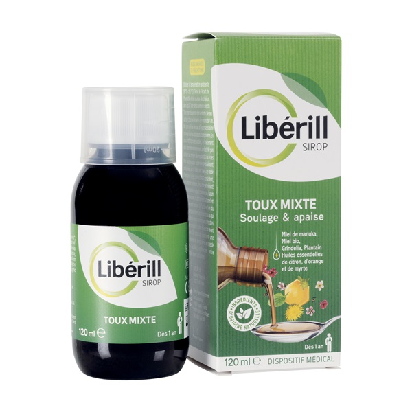 LIBERILL sirop toux mixte adulte enfant dès 1 an - Parapharmacie - VIDAL