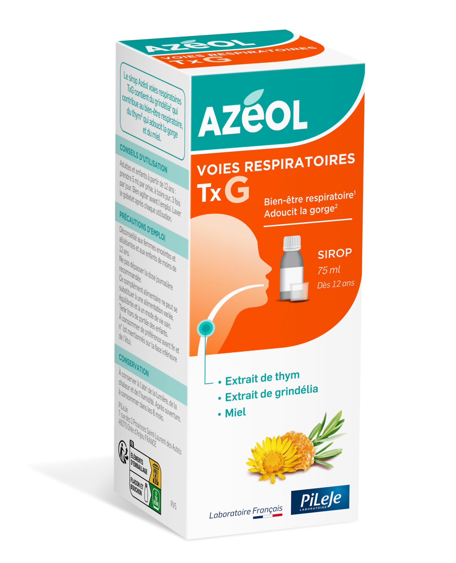 AZEOL TxG sirop - Parapharmacie - VIDAL