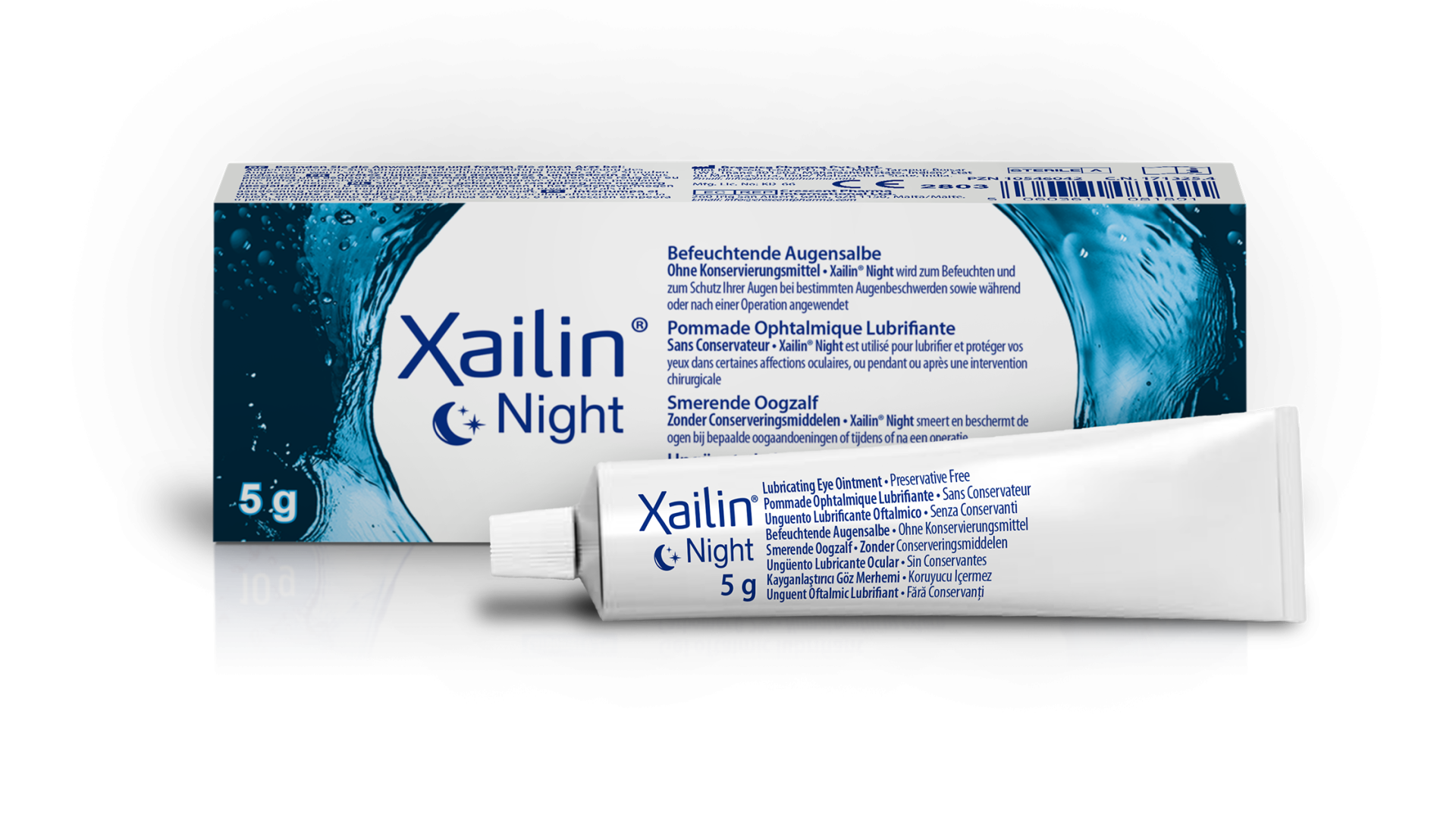 XAILIN NIGHT pom opht lubrifiante - Parapharmacie - VIDAL